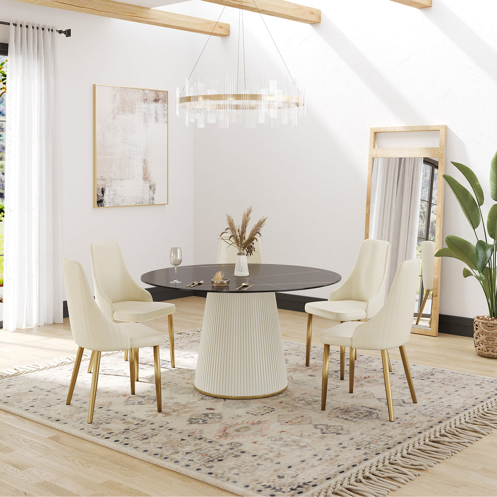 Mesa Round Dining Table – The Magic Home